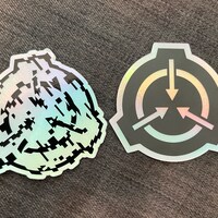 Blue WARNING Sign Poster / SCP Foundation / Unlimited Series POD - Etsy