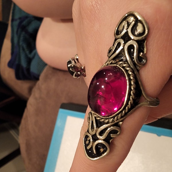 Ruby Oval Cabochon Smooth Polished Surface Egg Shape Blood-red Ruby ...