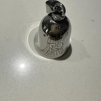 Custom Engraved Stainless Steel Guardian Bell - Personalized Motorcycle ...