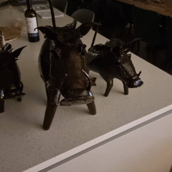 Metal Pheasant Garden Ornament Sculpture Art Handmade Recycled Metal ...