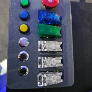 Customizable Breakout Box for Neptune Apex W/ Push Terminals 2 Switch ...