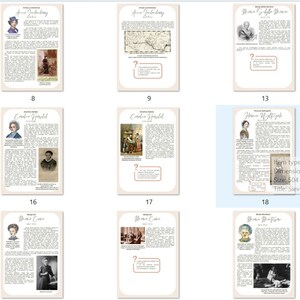 WOMEN in Science, UNIT STUDY, Montessori Cards, Powerful Women, Posters ...