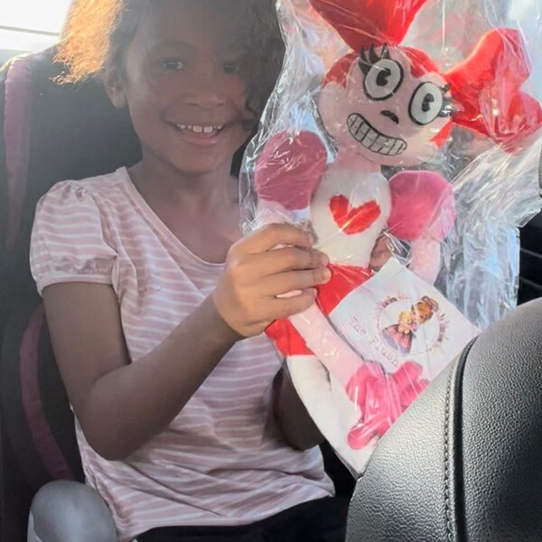 This is an Example of a Plush Toy Spinel. Custom Toy Inspired by Spinel ...