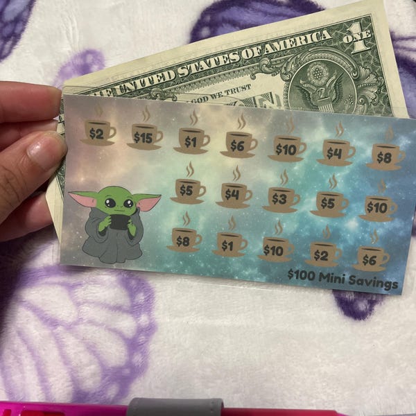 Lilostich |stitch Savings Challenge || Laminated || Savings Challenge ...