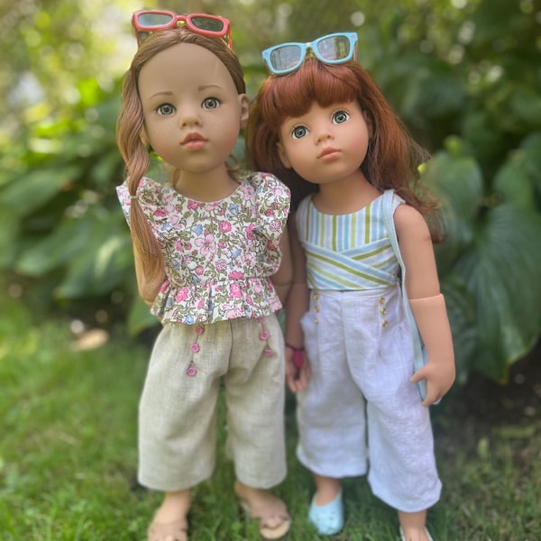 Sewing Pattern "coline" for Ruby Red Fashion Friends and Little Kidz ...