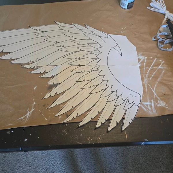 Epic Feathered Fantasy Style Wings Templates Collection by Pretzl ...