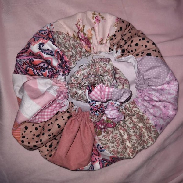 Assorted Chouchou Hair Accessories Set, Scrunchie Barrettes Bundle ...