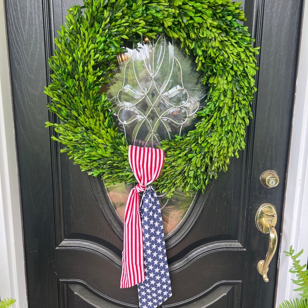 RED WHITE GINGHAM Wreath Sash, Wreath Sash, Wreath Sash, Door Hanger ...