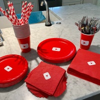 You Tube Party Decoration Supply Set, You Tube Birthday Party Set ...