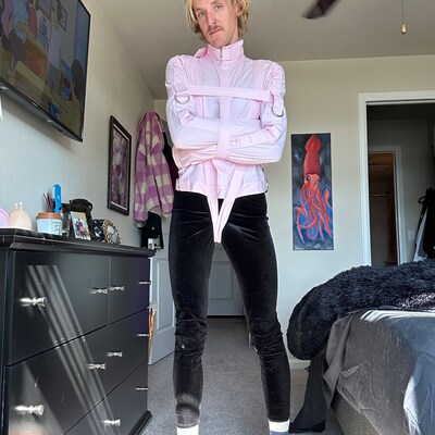 Baby Pink ABDL Straitjacket Straitjacket for a Little / Adult Baby ...