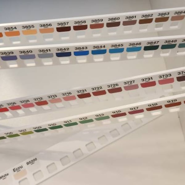 DMC Complete Set of Colour Vinyl Labels Suitable for Annies Keepers ...