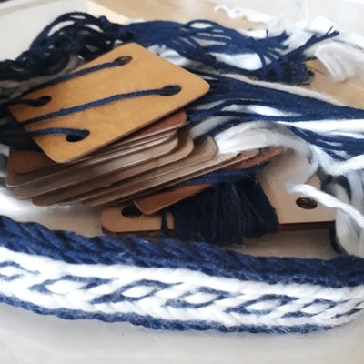 Triangle Weaving Tablets Oaken Tablets Tablet Weaving Cards - Etsy