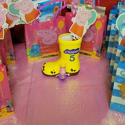 Peppa Pig House Prop Peppa Pig Birthday Decorations by Suly Handmade ...