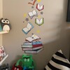 Wall Decal Flight of Book Soaring Books for the Playroom, Library - Etsy