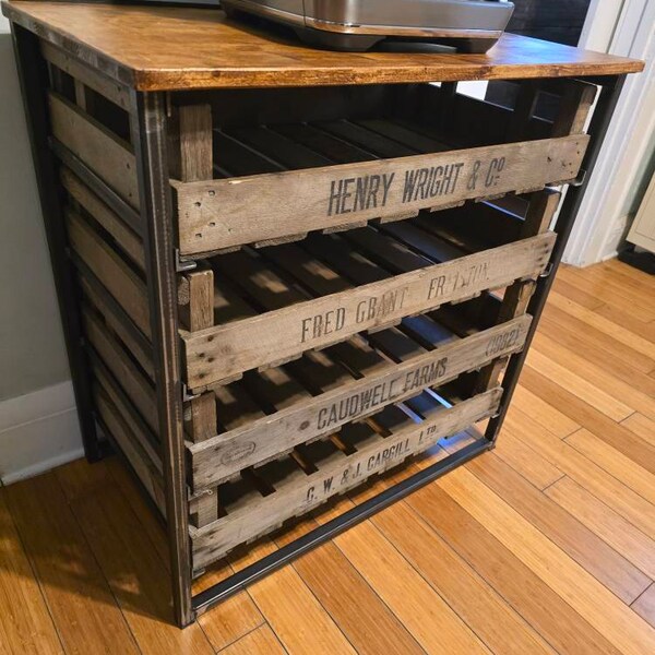 10 Vintage Retro Wooden Potato Chitting Trays or Bushel Boxes Storage ...