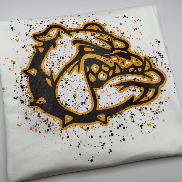 Bulldogs School Mascot - Leopard Splash - SVG - PNG - School Spirit - Etsy