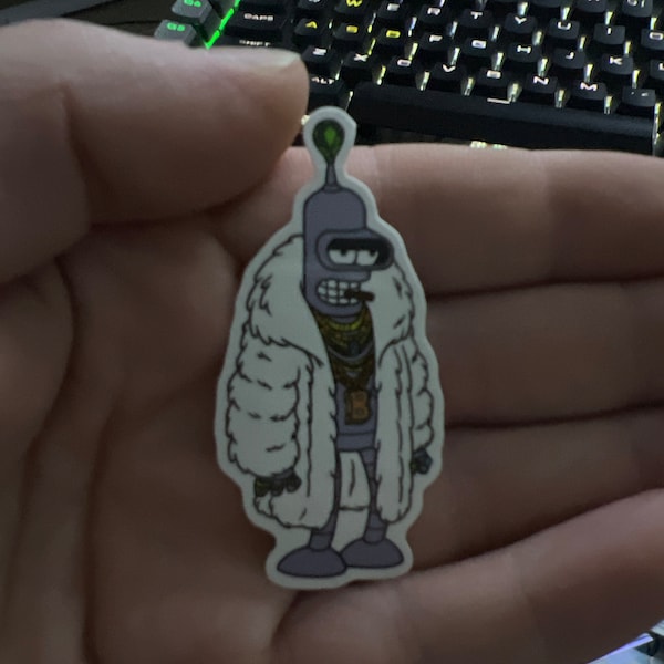 Rich Bender Futurama Sticker - Etsy