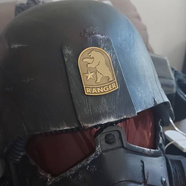 NCR Ranger Hat Pin and Insignia Stickers - Fallout New Vegas Inspired ...