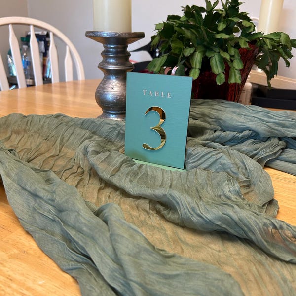 Wooden Wedding Table Number - Wedding Table Decor, Rustic Country ...