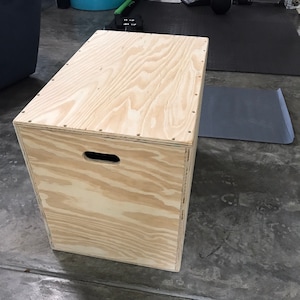 Super Sturdy RX Crossfit Box With Bracing, 30 X 24 X 20 Box, Plyo Box ...