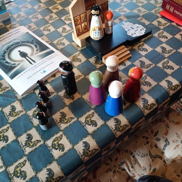 Orthodox Church Wooden Block Building Set. Handmade Educational Toy. - Etsy