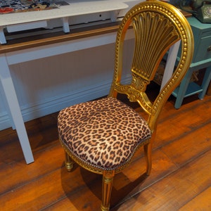 Louis XIV Side Vanity Chair | Etsy