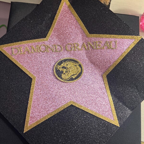 Barbie Grad” Graduation Cap Topper - Etsy