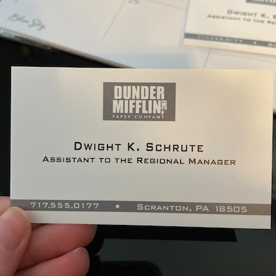 American Psycho Patrick Bateman Business Card Christian Bale - Etsy