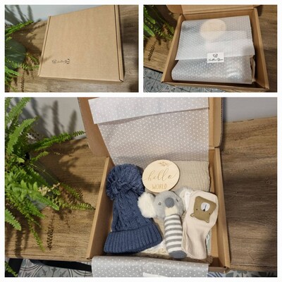 New Baby Gift Set, New Baby Boy Gift, New Baby Girl Gift, Newborn Gift ...