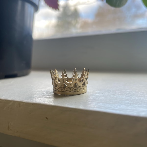 Miniature Oval and Round Crown for Doll, Tiny Tiara, Fashion Royalty ...