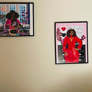 Activist Typography Art Print Your Choice of Feminist or | Etsy