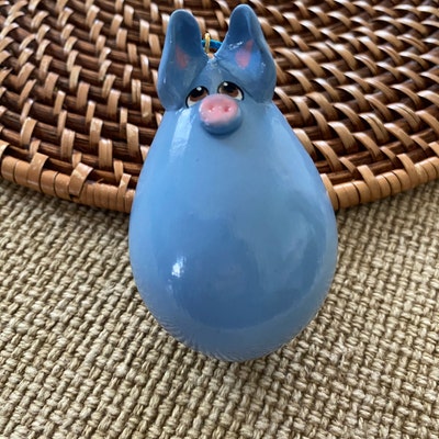 Pig Ornament Gourd Art Pink Pig Handmade - Etsy
