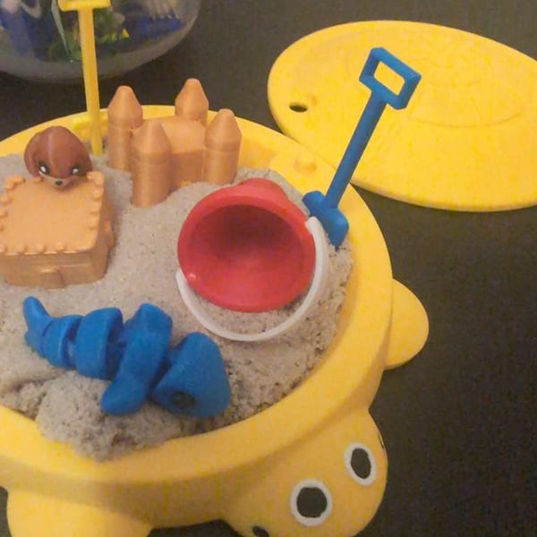 Bunny Zen Garden - Fidget Desk Sandbox - Cubicle Decor - Office Stress ...