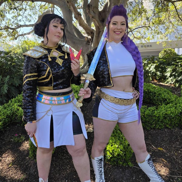 Arcane Jinx Top + 3D Files - PATTERNS & VIDEO TUTORIAL - Etsy