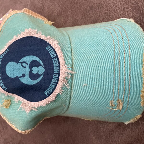 Vintage Logo Hat, Custom Distressed Raggy Patch Hat With Your Logo ...