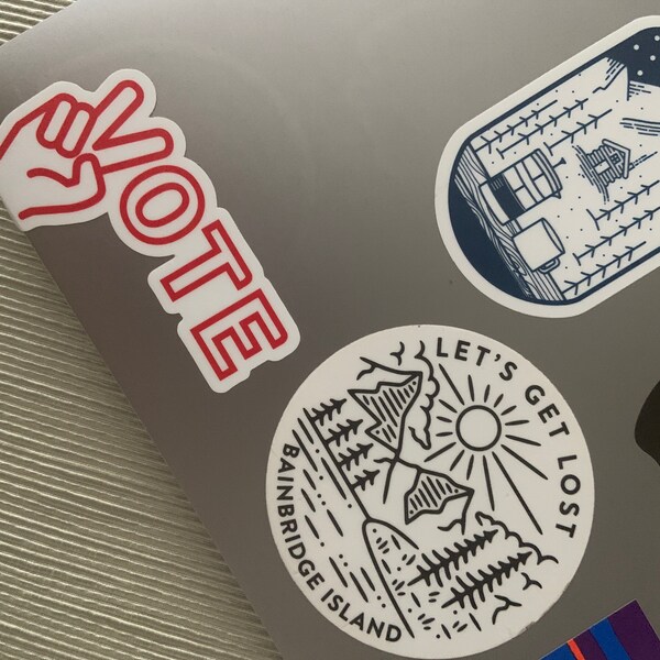 Vote Sticker - Etsy
