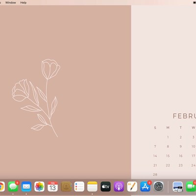 Neutral Tone Desktop Icons, INSTANT DOWNLOAD, Desktop, Mac Desktop ...