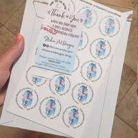 16 Thank You Stickers, Happy Mail Labels, Packaging Stickers, Chill Bro ...