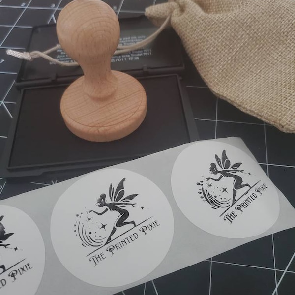 CUSTOM LOGO STAMP Business Stamp Personalized Stamp, Rubber Stamp ...