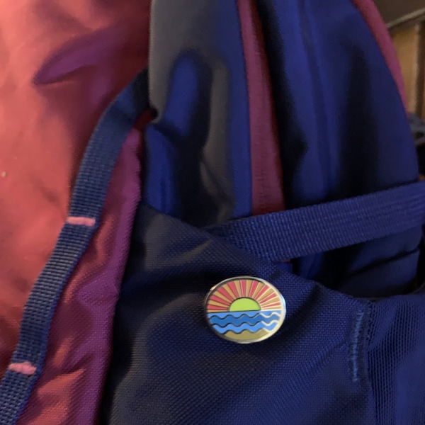Ocean - Hard Enamel Pin - Etsy