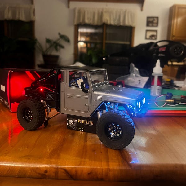 Oppai Factory Prerunner Trailer for Sprintjet / WL917 fits Trx4m/ SCX24 ...