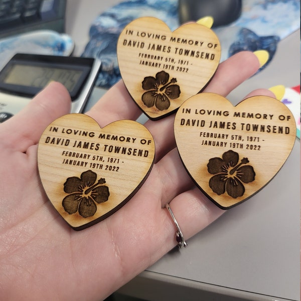 In Memory of Funeral Tokens, Funeral Giveaways, Memorial Service ...