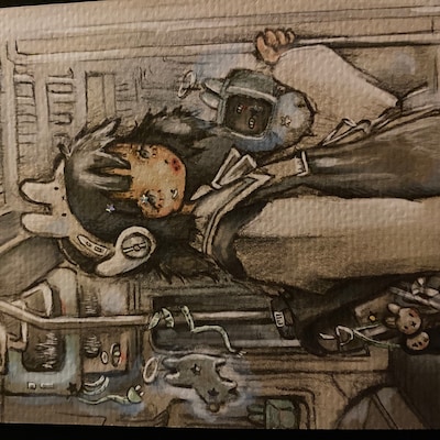 Deleted Memory Art Print - Etsy