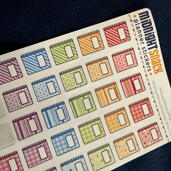 Cupcake Icon Stickers | Birthday Party Reminder Planner Sticker - Etsy