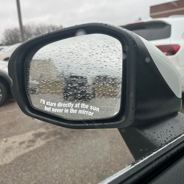 Anti-hero Decal | Mirror Decal | Mirror Sticker | Car Decal | Car ...