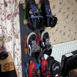 Inline / Roller Skate Rack. Holds 4 Pairs - Etsy