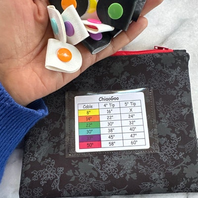 Knitting Needle Cable Keepers - Etsy