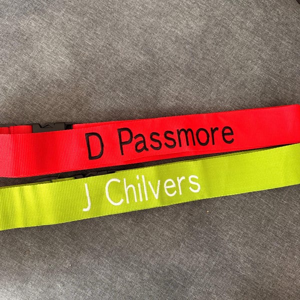 Personalised Luggage Strap, Suitcase With Lock Safe Luggage Belt ...