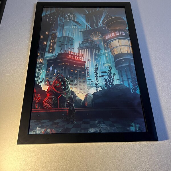 Nuka Cola Poster Nuka World Wall Art Unframed Canvas Print Gift Game ...