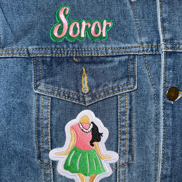 Mystery AKA 8 Pack Bundle Deal Embroidery Patch, High Fashion Greek ...